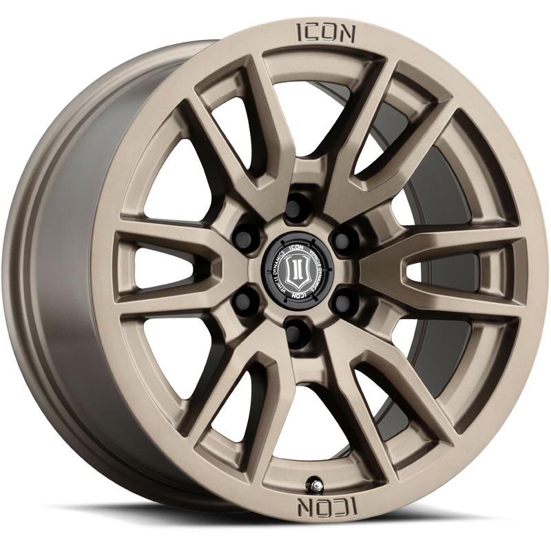ICON Alloys Vector 6 Bronze Wheel – Chuck's Diesel Performance