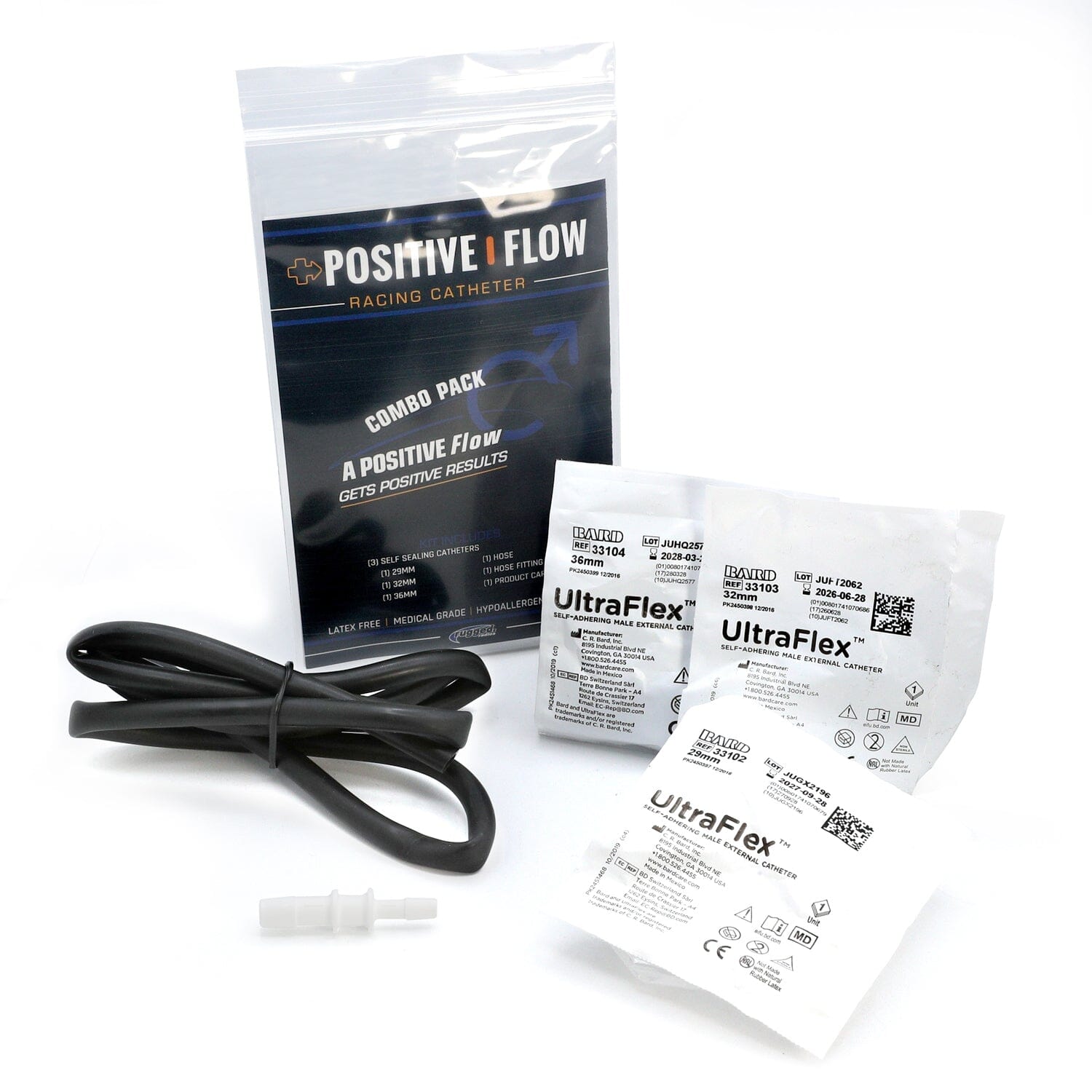 Rugged Radios PFC-COMBO Positive Flow Men s Racing Catheter - Combo Pa ...